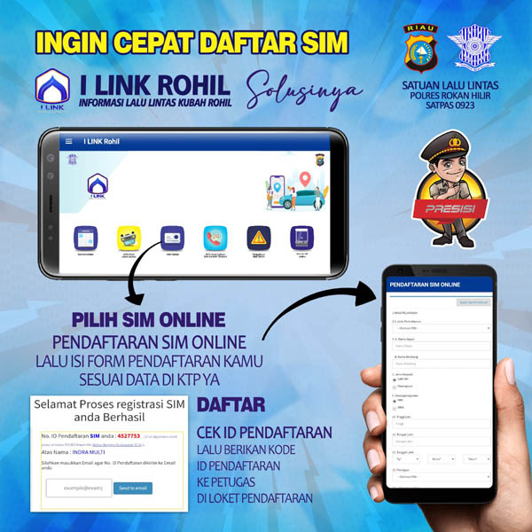 GoRiau - Buat SIM Makin Gampang, Cukup Unduh Aplikasi Ini