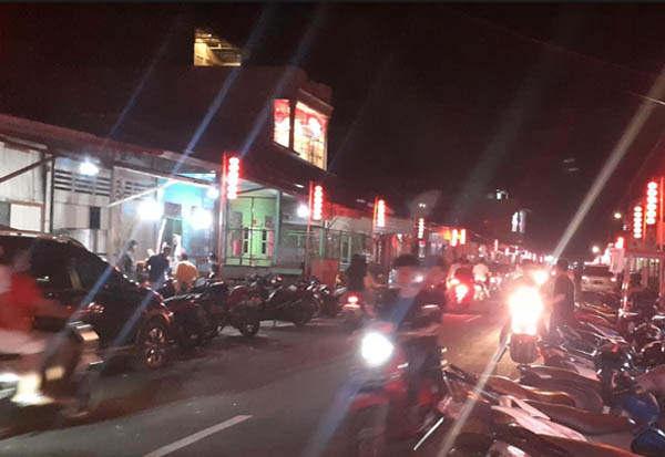GoRiau - Malam Ini, Jalan di Kota Bagansiapiapi Macet, Hari Keempat ...