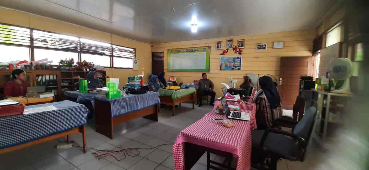 GoRiau - Kisah Miris SDN 57 Pekanbaru, Calon Siswa Cuma 5 Orang, Akhirnya Terancam Ditutup