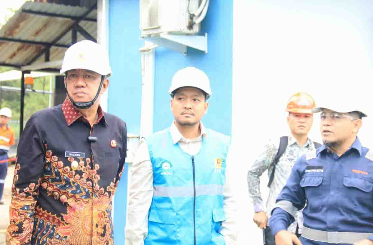 GoRiau - Respons Keluhan Masyarakat, Wabup Muzamil Tinjau Pembangkit ...
