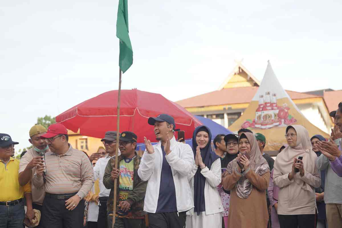 GoRiau - Jalan Sehat Milad ke-112 Muhammadiyah di Pekanbaru, Agung dan Markarius Tegaskan ...