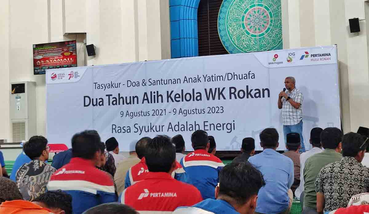 GoRiau - 2 Tahun Alih Kelola Blok Rokan, PHR Gelar Doa Bersama dan ...