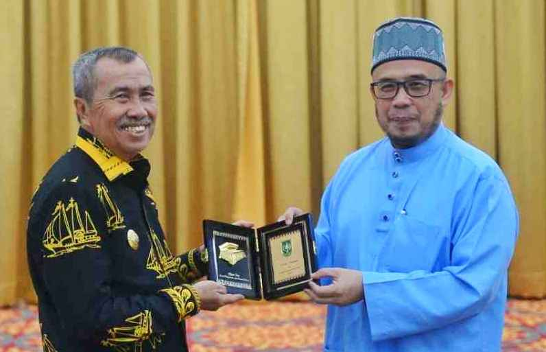 GoRiau - Mufti Negeri Perlis Jemput Khusus Gubernur Syamsuar