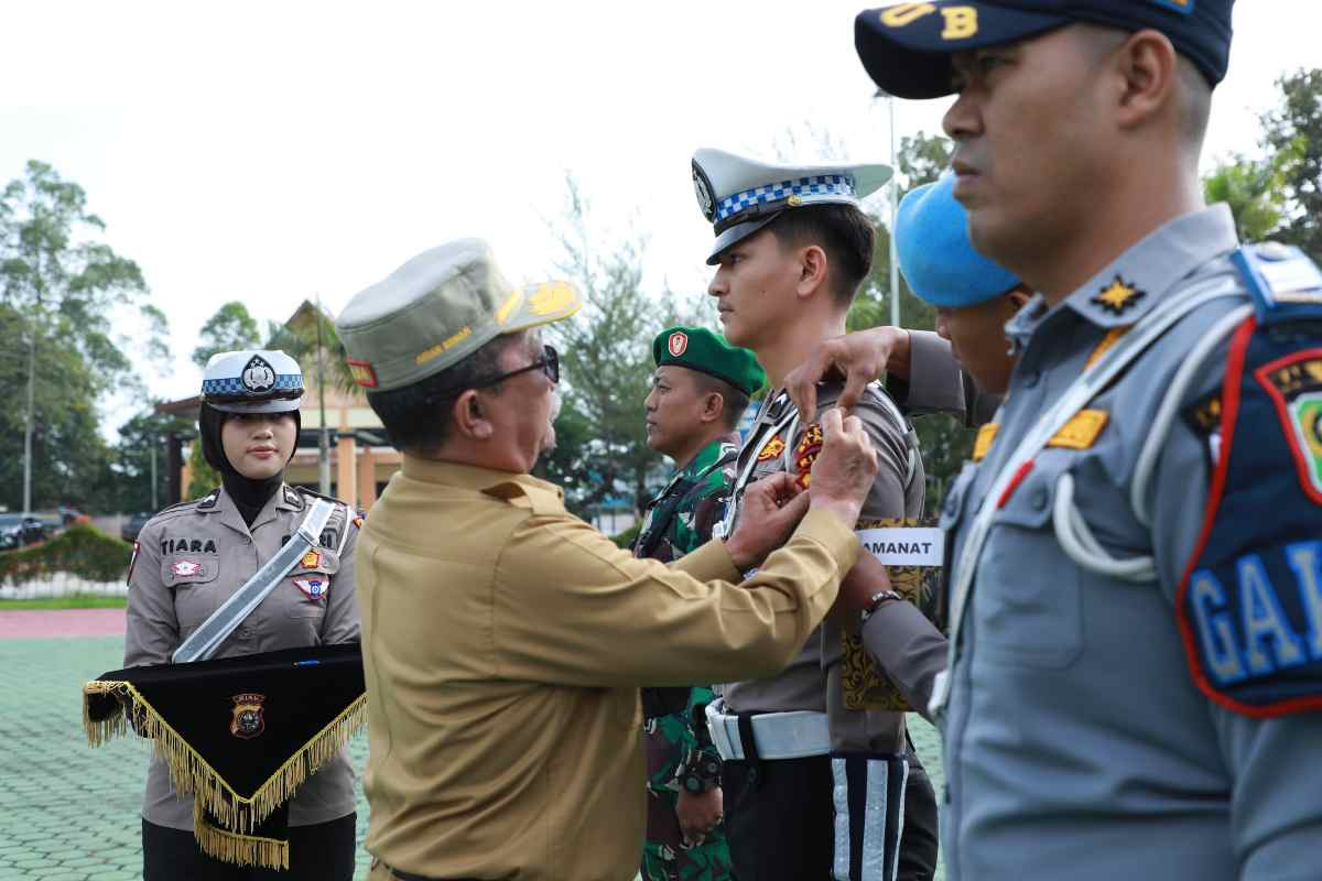 GoRiau - Operasi Keselamatan Lancang Kuning 2025 di Siak Dimulai, Fokus pada Ketertiban Lalu Lintas