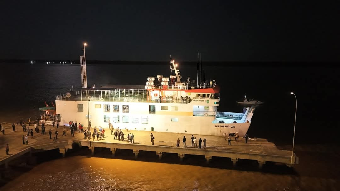 GoRiau - Perdana! Kehadiran Kapal RoRo Jadi Era Baru Kebangkitan ...