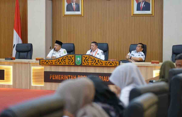 GoRiau - Pengurus LPTQ Riau Lakukan Audiensi dengan Pemprov