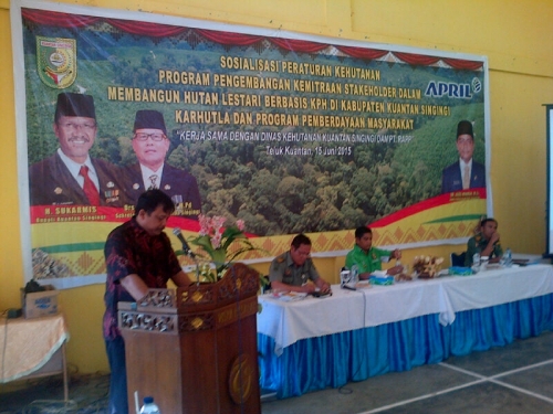 GoRiau - Selain Lestarikan Hutan, PT RAPP Komit Berdayakan Masyarakat ...