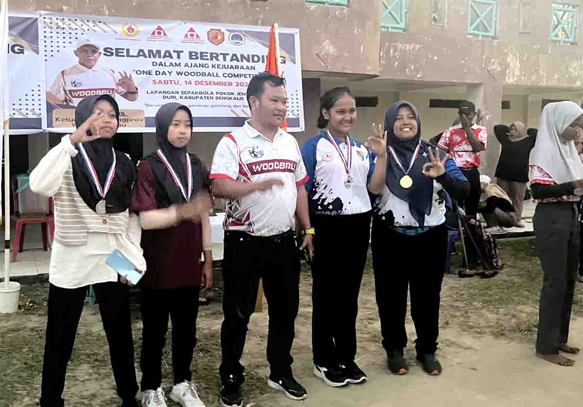 GoRiau - PWC Sabet Juara Umum di One Day Woodball Competition Duri