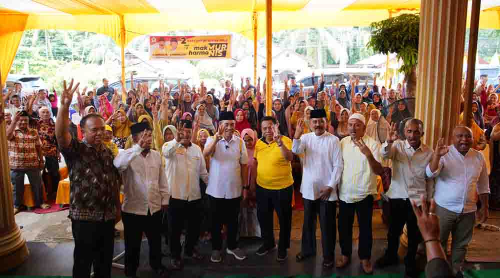 GoRiau - Pemenang Pileg di Desa Karya Mulya, Hamulian: Golkar Siap Menangkan Paslon Suwai di ...