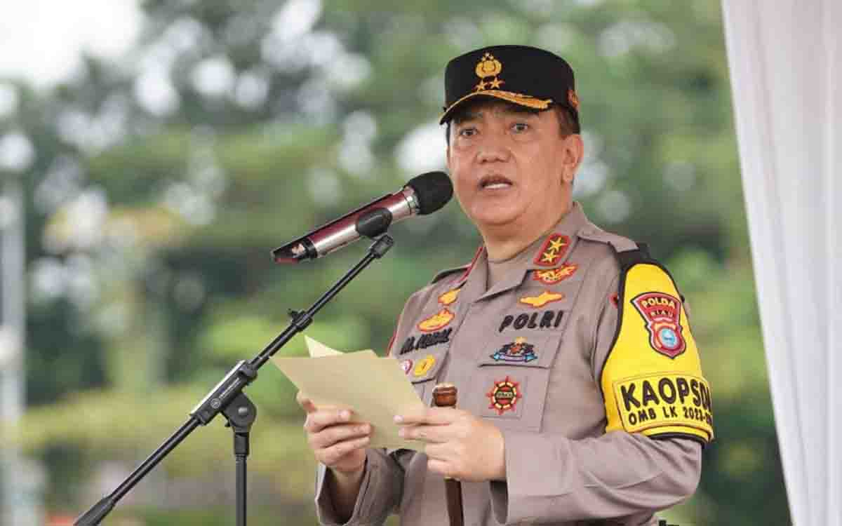 GoRiau - Kapolda Riau Rotasi Sejumlah Pejabat, Ini Daftar Lengkapnya