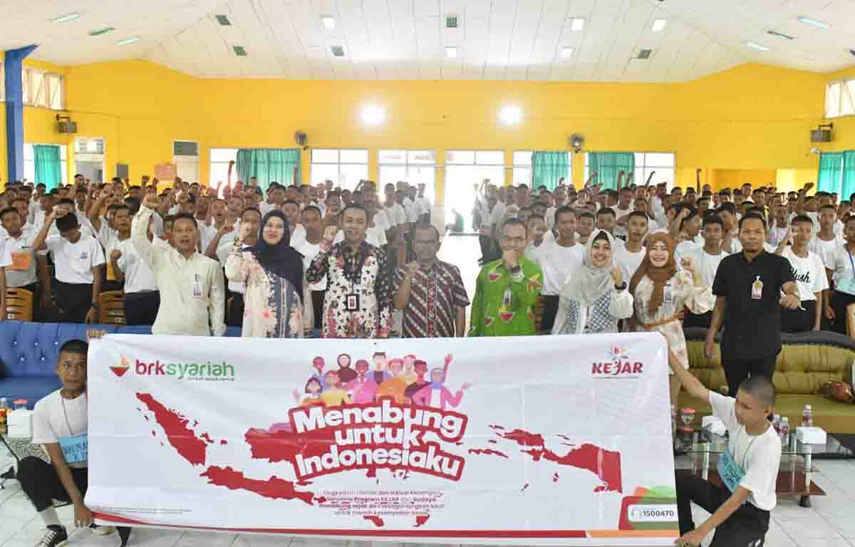 GoRiau - Diedukasi oleh Bank Riau Kepri Syariah, 400-an Pelajar SMKN 3 ...