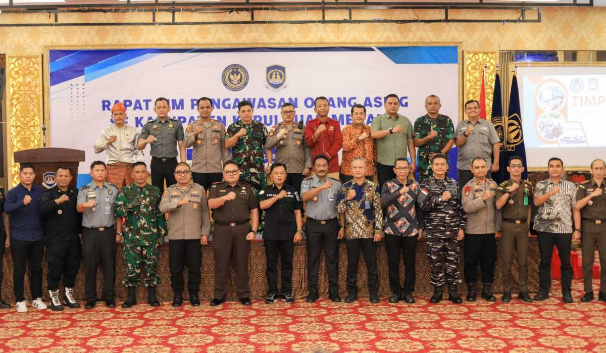 GoRiau - Rapat Tim Pora Imigrasi Selatpanjang Momentum Perkuat Kerjasama dan Komitmen Pengawasan ...