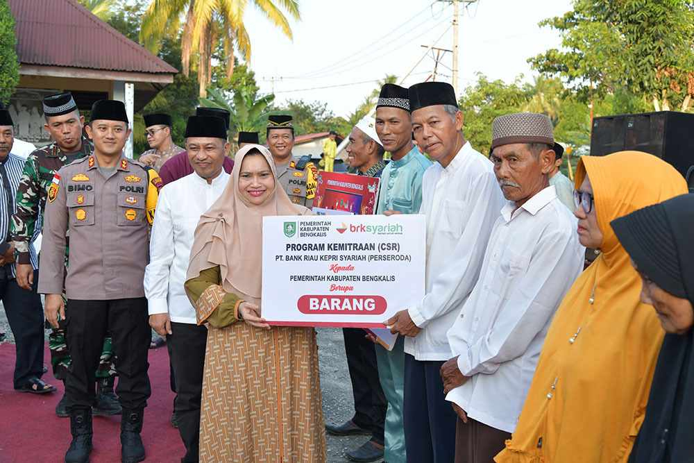 GoRiau - Safari Ramadhan di Sukarjo Mesim, Bupati Paparkan Program Prioritas Kecamatan Rupat