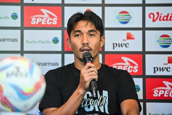 GoRiau - Muhammad Arfan Bertekad Perbaiki Kekurangan Saat Hadapi Persis Solo