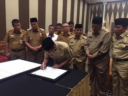 GoRiau - Bupati Mursini Berkomitmen Optimalisasi Pengelolaan Pengaduan Pelayanan Publik