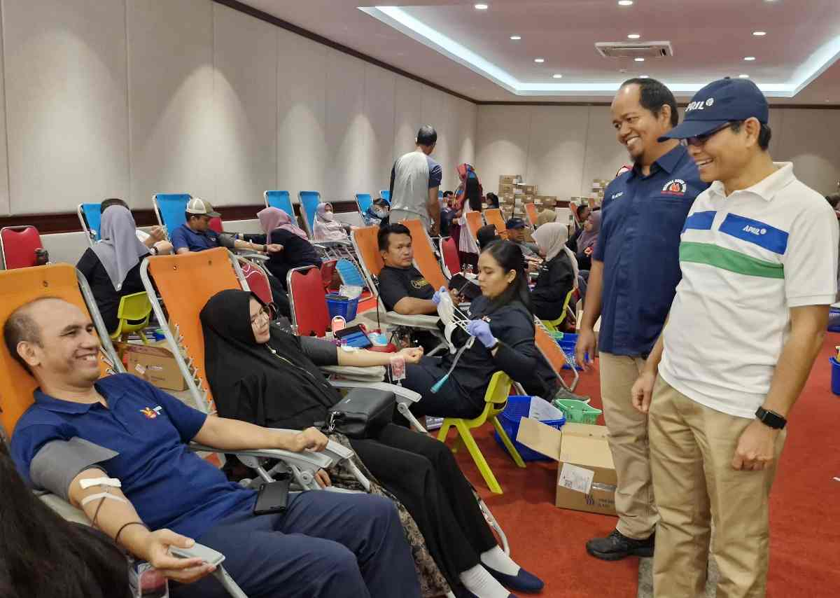 GoRiau - Donor Darah ke-69, KDD RAPP Kumpulkan Total 10 Juta CC Darah