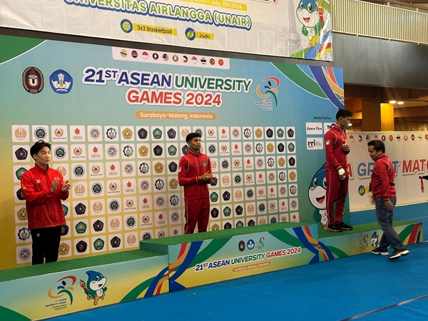 GoRiau - Judo Sumbang Medali Pertama untuk Kontingen Indonesia di ASEAN University Games 2024