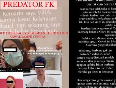 GoRiau - Sepasang Kekasih Mahasiswa Kedokteran Unand Lakukan Pelecehan Seksual, Korban 12 Temannya
