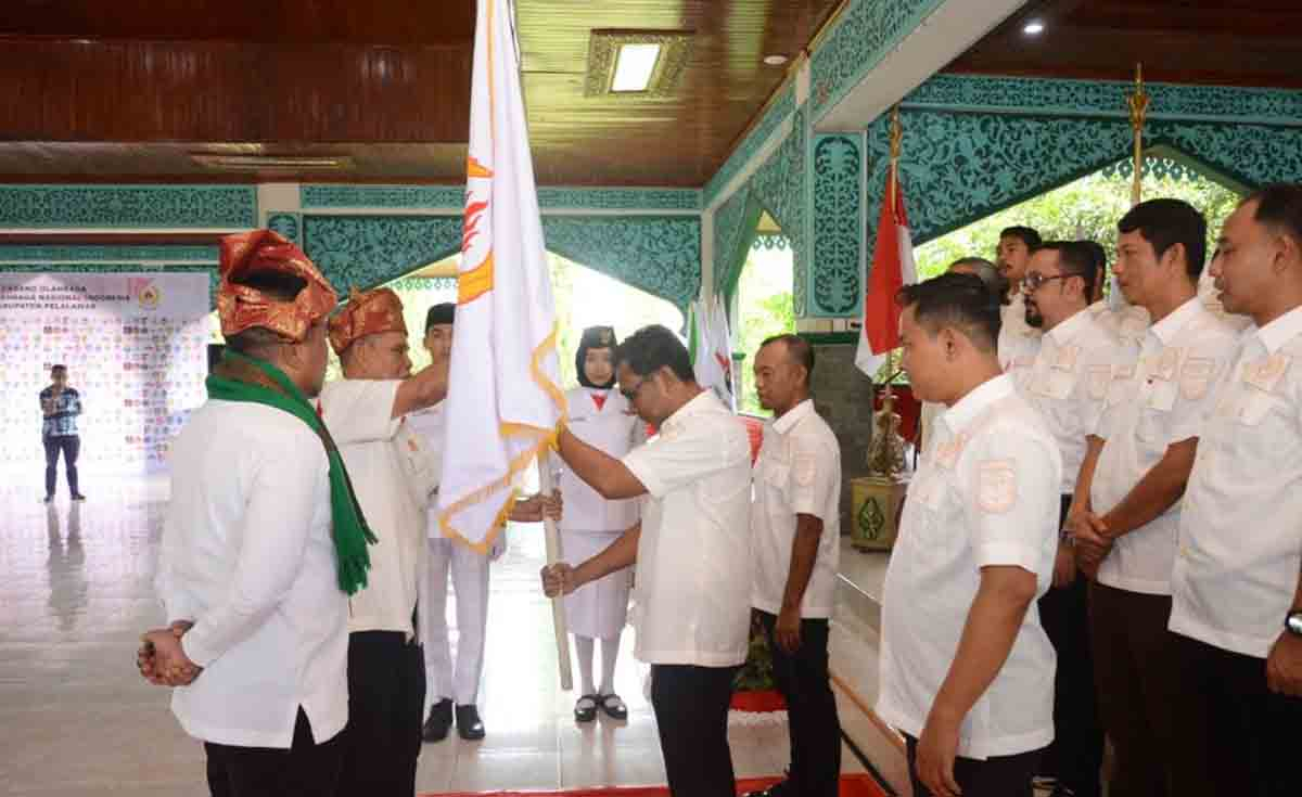 GoRiau - Pengurus KONI Pelalawan Periode 2024 - 2028 Resmi Dilantik