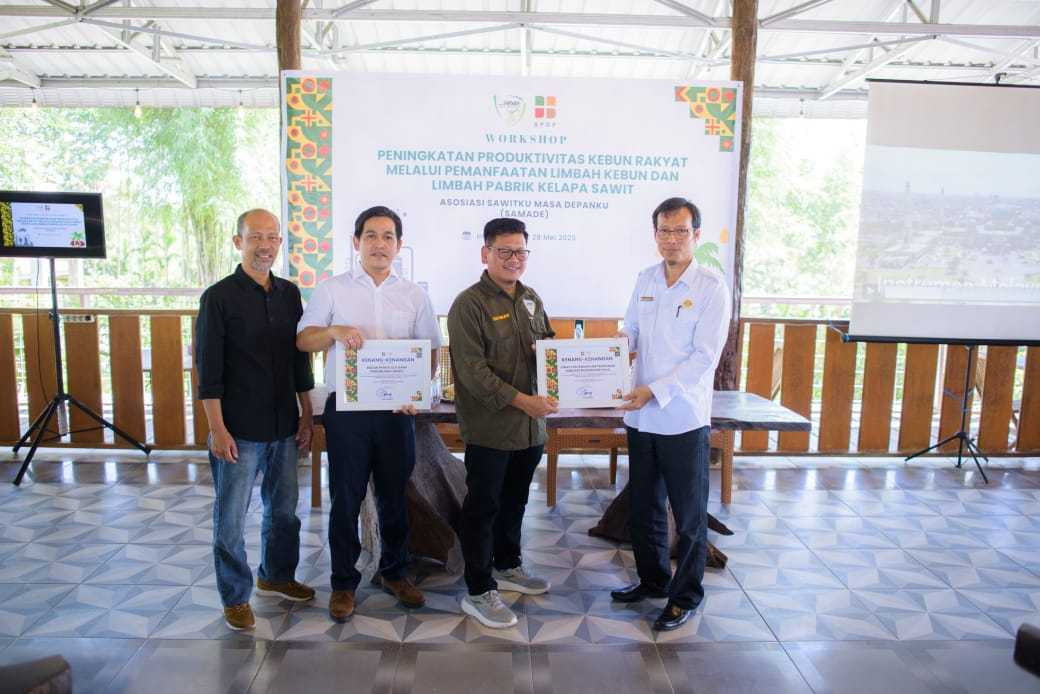 GoRiau - Didukung BPDP, Samade Gelar Workshop Pemanfaatan Limbah Sawit ...